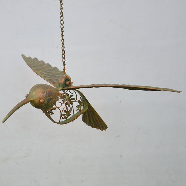 Large Metal Hanging Hummingbird – The Pottery Boutique
