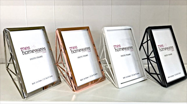 Photo Frame Geometric Box Frame 4x6 – The Pottery Boutique